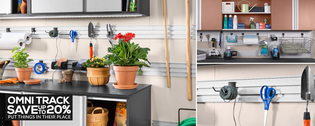 Omni Track Storage Solutions by Hafele | CabinetParts.com