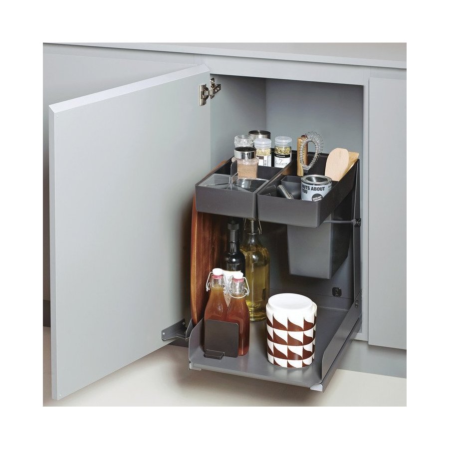 Hafele 545.17.954, Base Unit Pull-Out Kitchen Tower 450, 16-1/4 Inch ...
