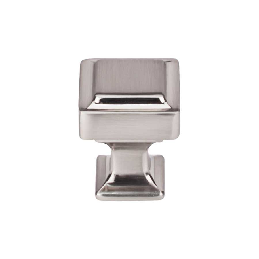 Top Knobs TK700BSN, 1 Inch Length Transcend Ascendra Cabinet Knob, Brushed Satin Nickel ...