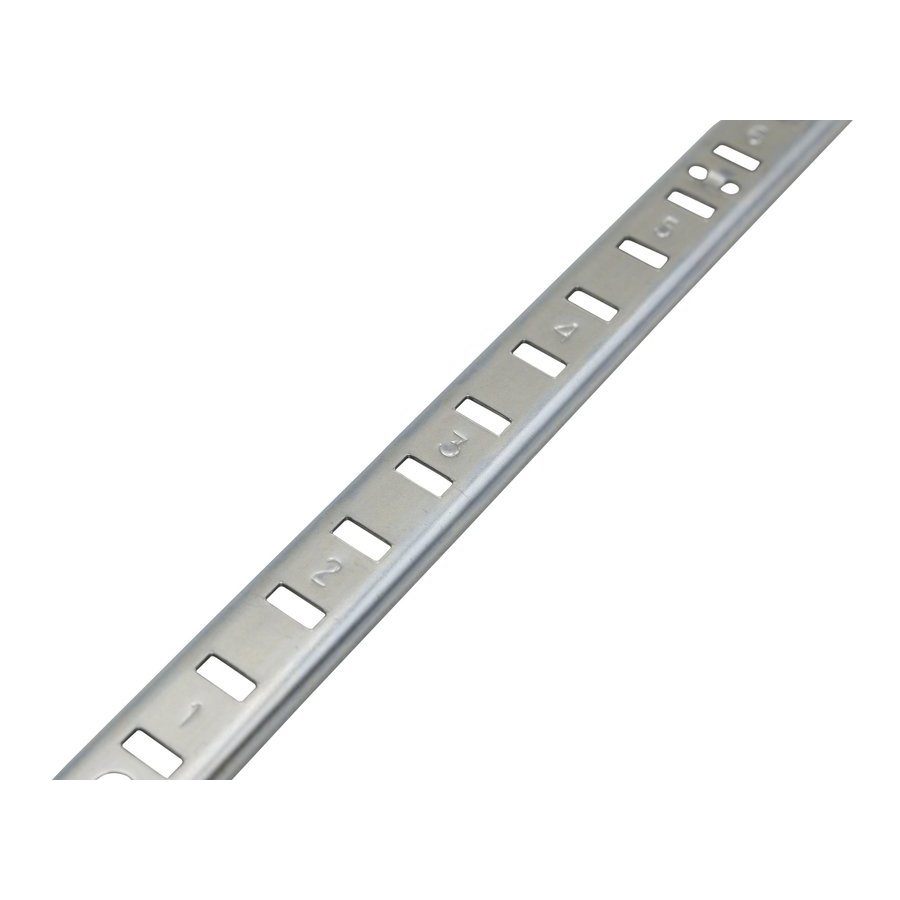 Knape and Vogt 255 ZC 24, KV #255 Steel Pilaster Strip-Zinc 24 ...