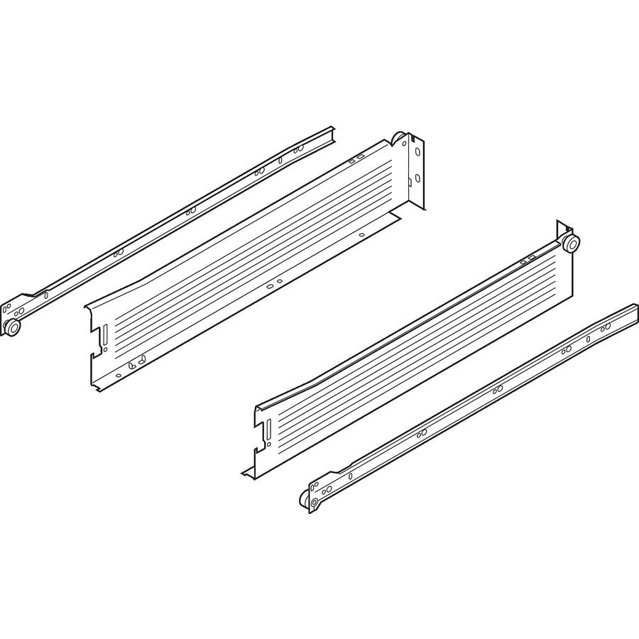 Blum 320M2700C15, Metabox Slide 3.5" Height x 11" L- White ...