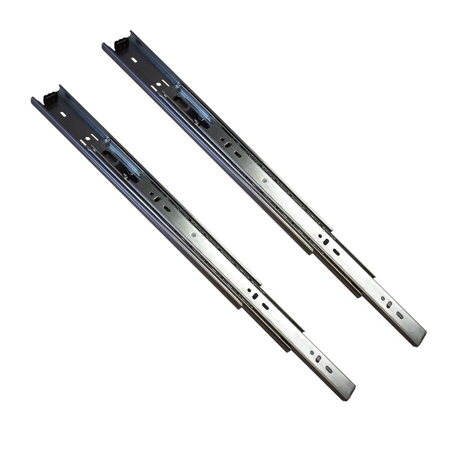 Value Line 12 Inch Ball Bearing Side Mount Drawer Slide, 100lb Rating ...