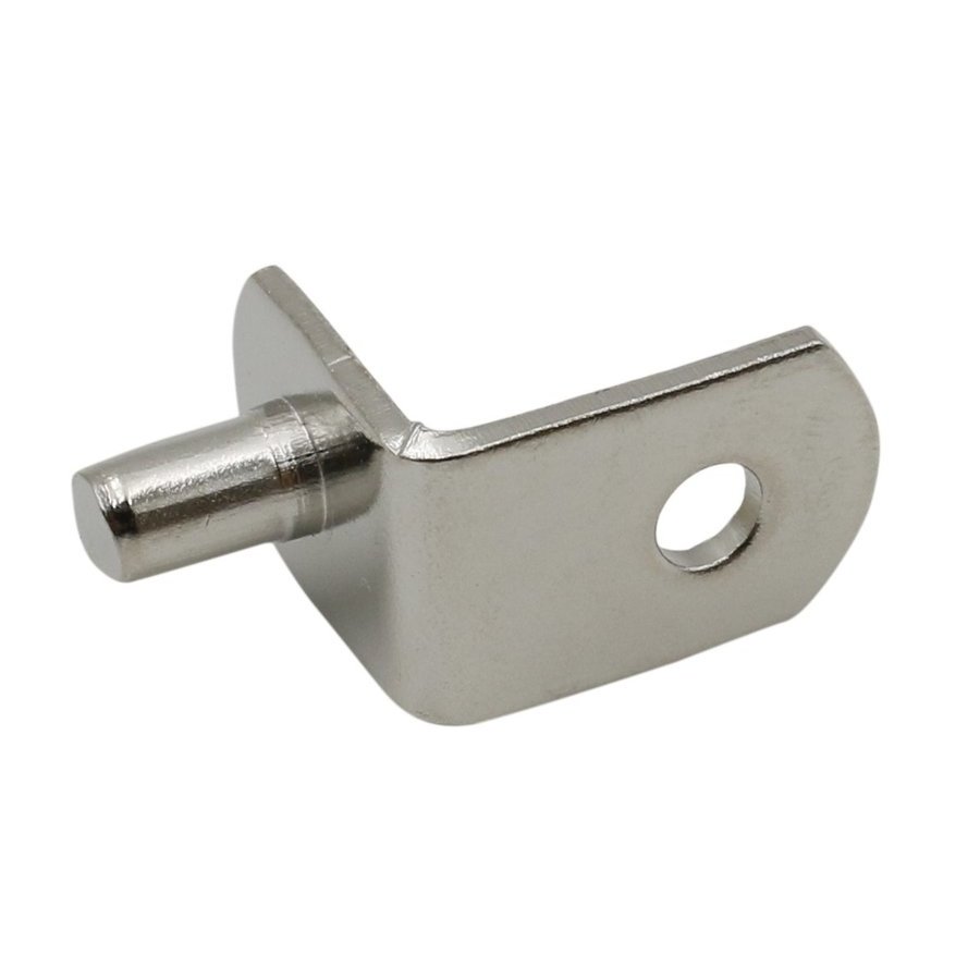 5MM Shelf Clip Bright Chrome Sold Per Hundred | CabinetParts.com