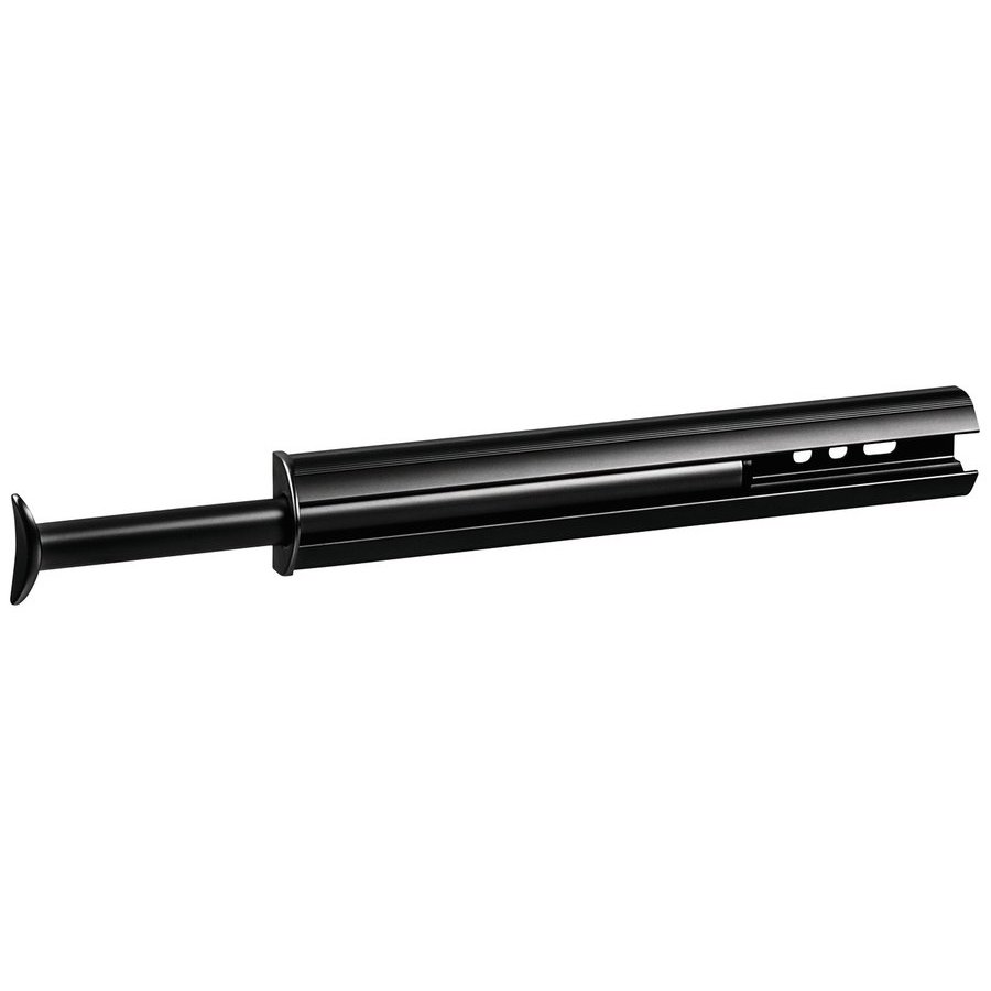 Hafele 808.71.501, 11-3/4 Inch Length Valet Rod, Black | CabinetParts.com