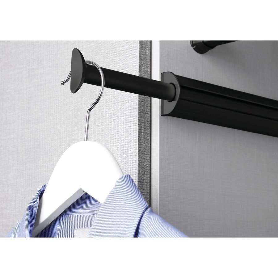 Hafele 808.71.503, 14-1/8" Length TAG Synergy Elite Valet Rod, Black ...