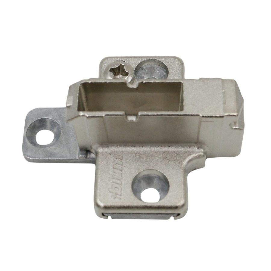 Blum 175H7190, Clip 2 Piece Frameless Mounting Plate 9mm | CabinetParts.com