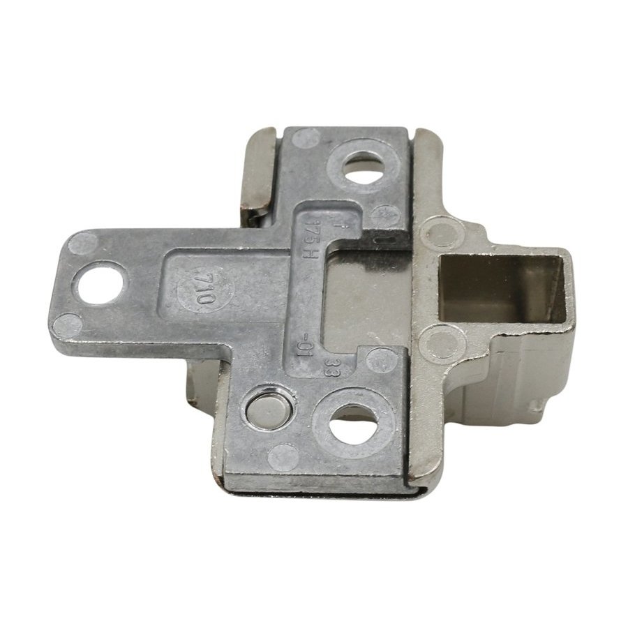 Blum 175H7190, Clip 2 Piece Frameless Mounting Plate 9mm | CabinetParts.com
