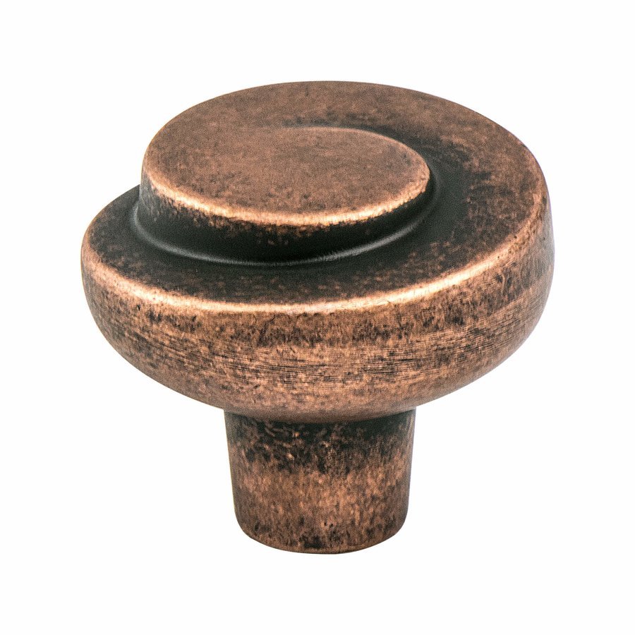Berenson Sonata 1-3/16 Inch Diameter Rustic Copper Cabinet Knob ...