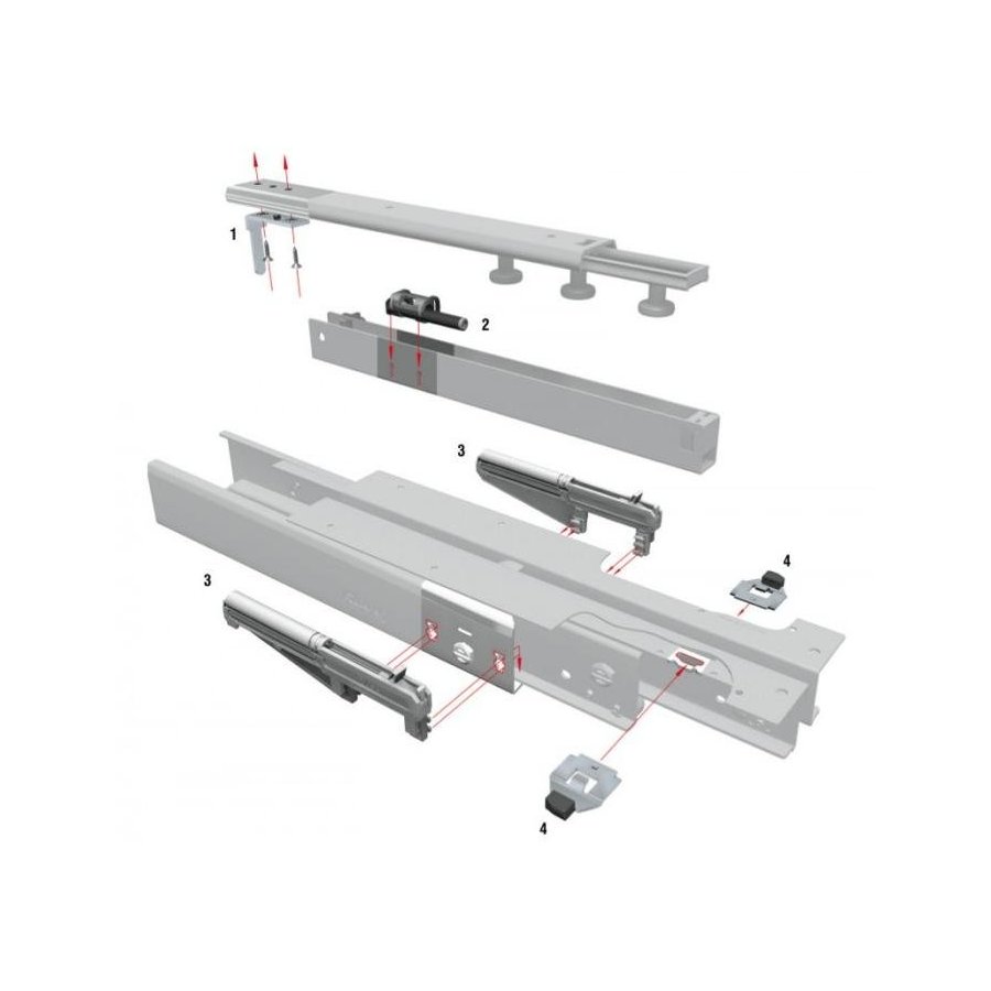 Fulterer FR777 Easy Close System | CabinetParts.com
