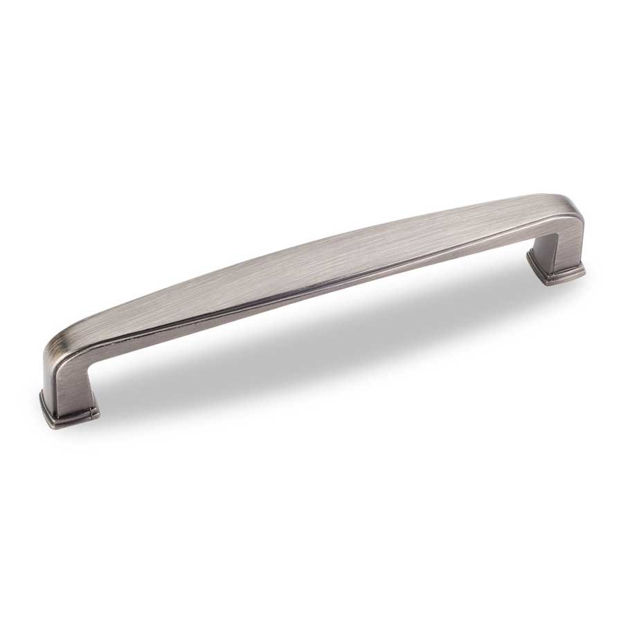 Jeffrey Alexander 1092-128BNBDL, Milan 1 5-1/16 Inch Center to Center ...