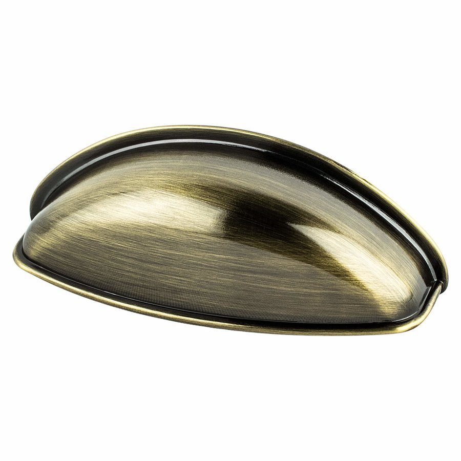 Berenson Euro Moderno 2-1/2 Inch Center to Center Brushed Antique Brass ...