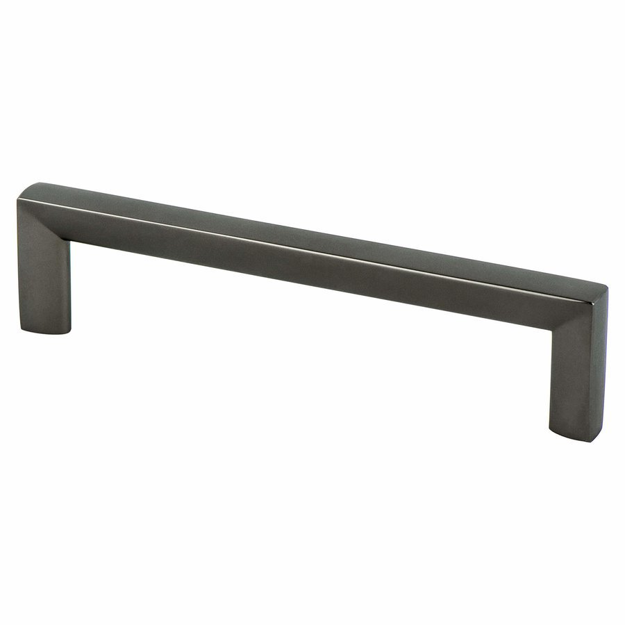 Berenson Metro 5-1/16 Inch Center to Center Slate Cabinet Pull, Zinc ...