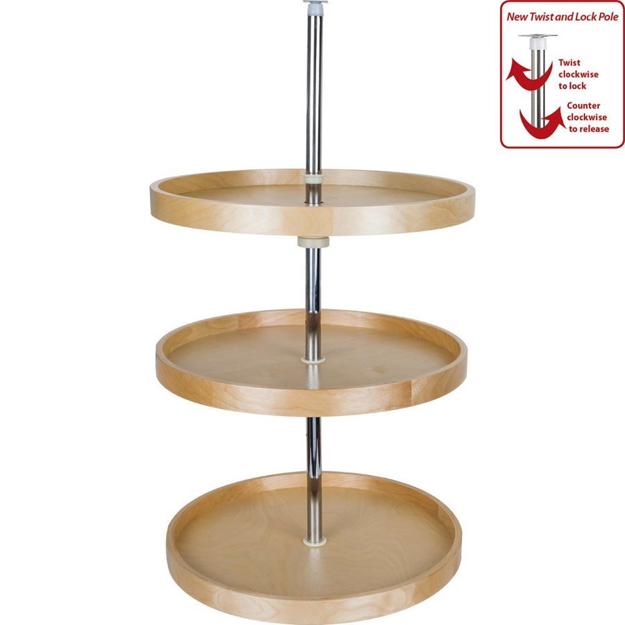 Hardware Resources BLSR2318-SET, 18 Inch Diameter Round Banded Lazy ...