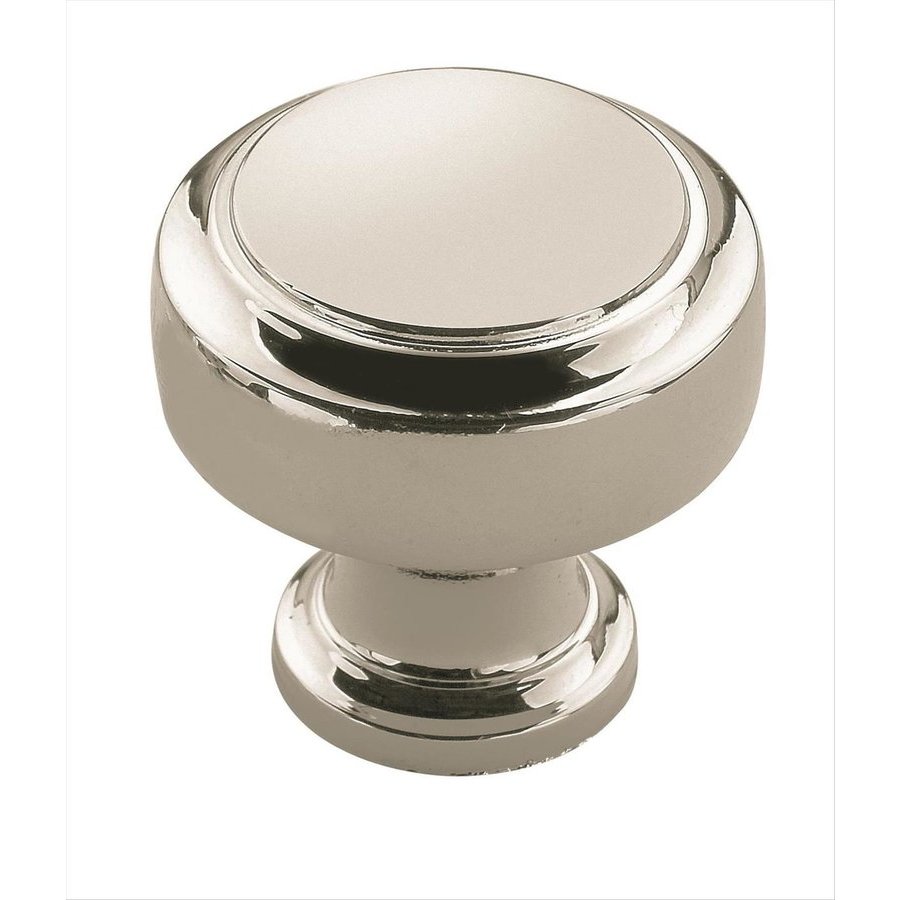 Amerock BP55312PN, Highland Ridge 1-1/8 Inch Diameter Polished Nickel ...