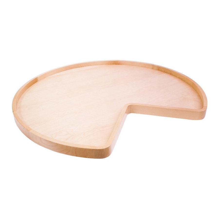 Hardware Resources LSK24, 24 Inch Diameter Kidney Wooden Lazy Susan ...