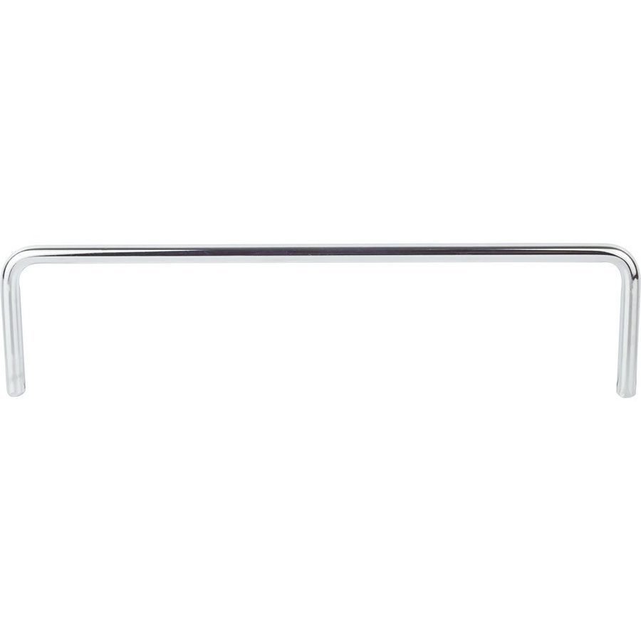 Hardware Resources RAIL-7-PC, 7 Inch Metal Shelf Rail, Polished Chrome ...