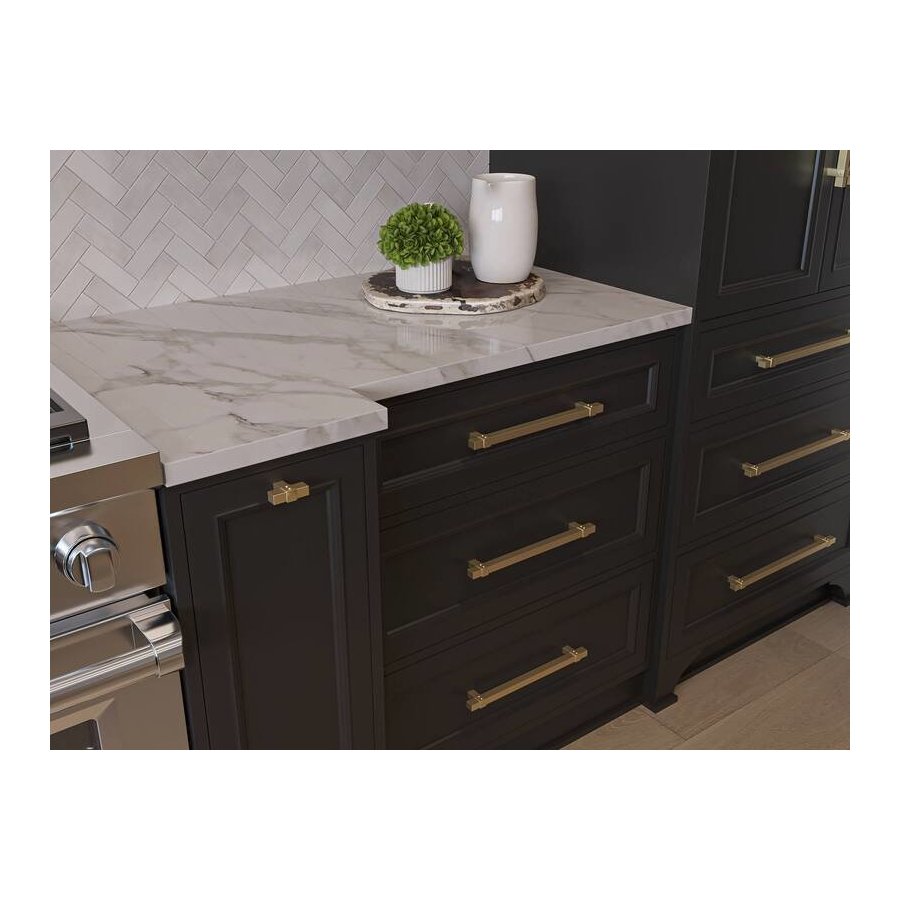 Berenson Rivet Rebel 6-5/16 Inch Center to Center Cabinet Pull in ...