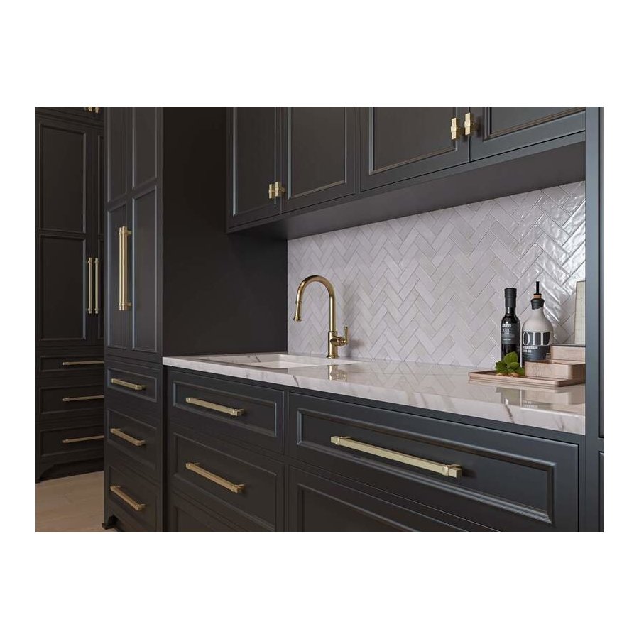 Berenson Rivet Rebel 6-5/16 Inch Center to Center Cabinet Pull in ...