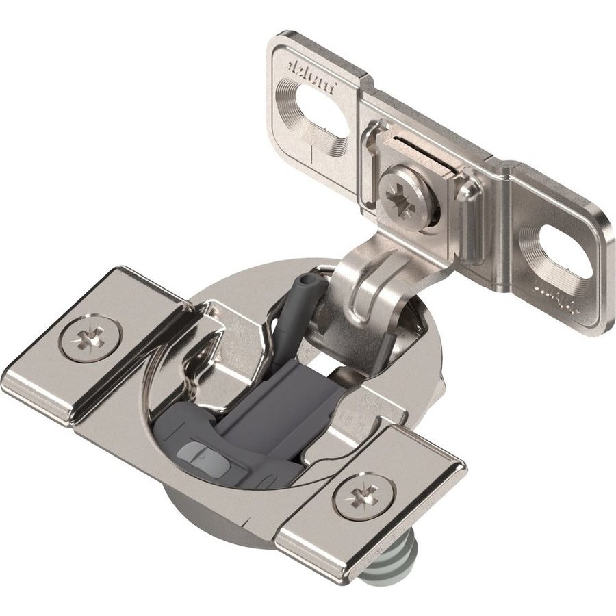 Compact BLUMOTION 38B Face Mounted Hinge and Mounting Plate: 107 Degree ...