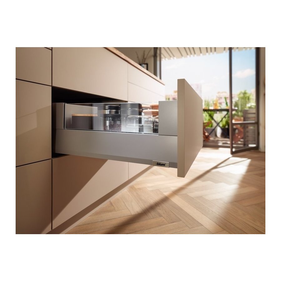 Blum 450E450GR.BCV, MERIVOBOX INSERTA 18 Inch Length Soft-Close Metal ...