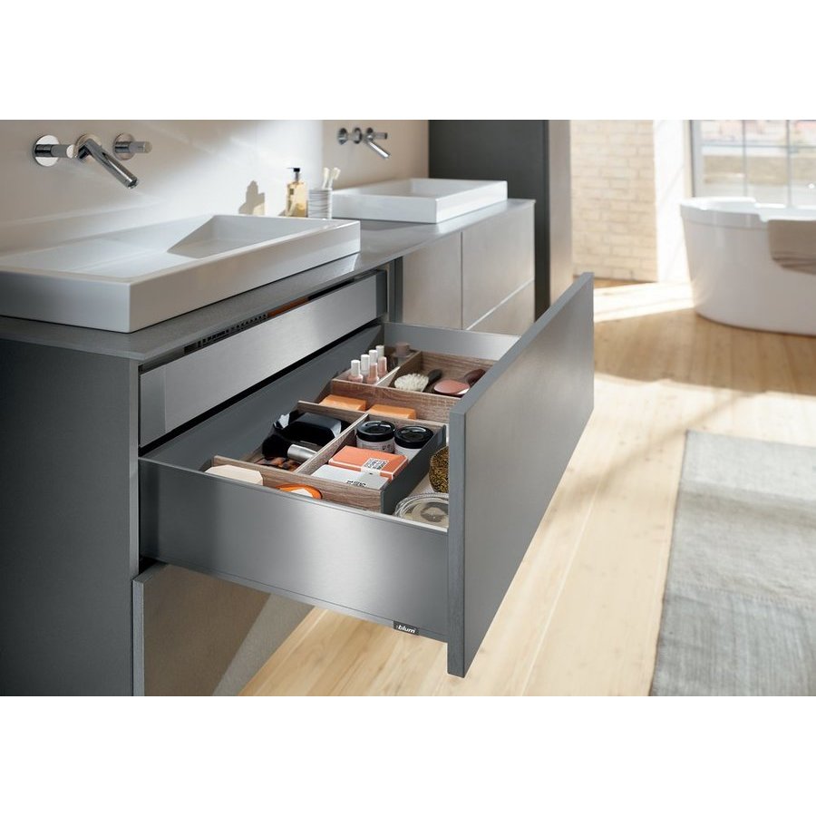Blum 770C50S0S, 20 Inch Length Series C LEGRABOX Metal Drawer System ...