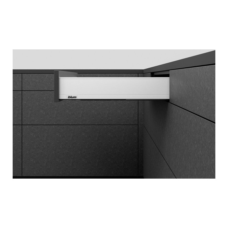 Blum 770M40S0S, 16 Inch Length Series M LEGRABOX Soft Close Metal ...