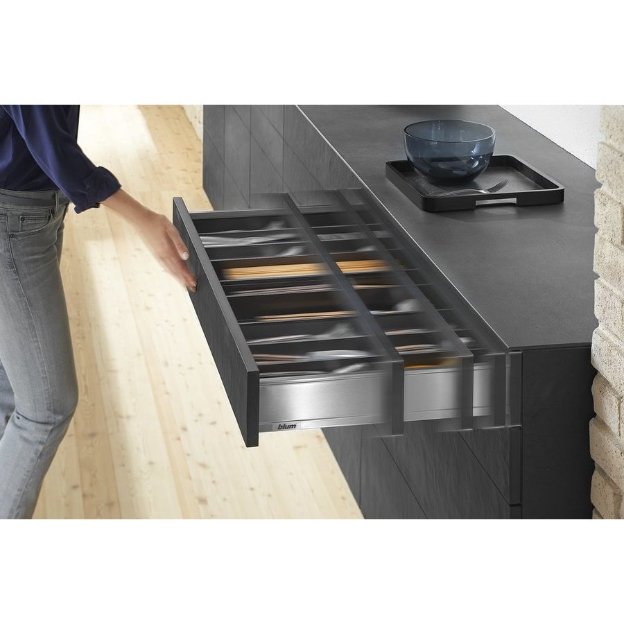 Blum 770M50S0S, LEGRABOX Metal Drawer System Kit, 20 Inch Long x 3-9/16 ...