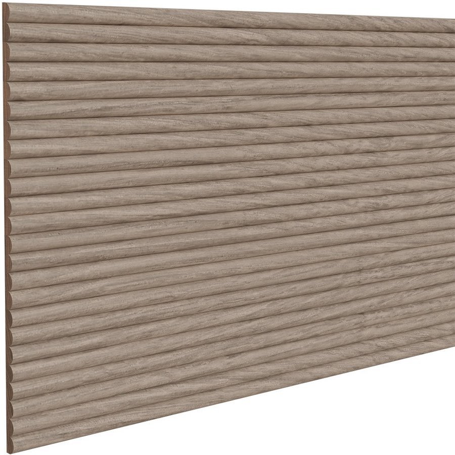 Brown Wood 011248105WK1, Solid Wood 1 Inch Slat Width, Double 1/2 Inch ...