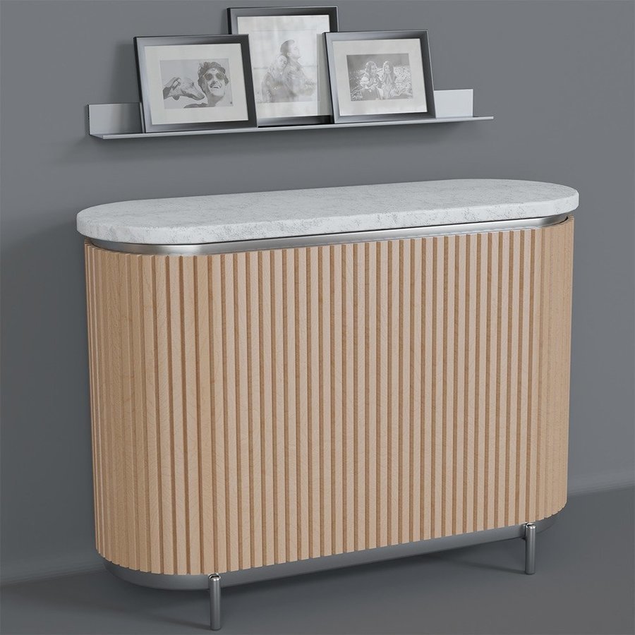 Brown Wood 011248204HM1, 1 Inch Slat Width, Tall Bevel Slat Flexible ...