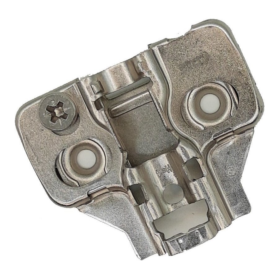 Builders Line Long Arm Hinge Baseplate, 4mm Frameless Cabinet Clip ...