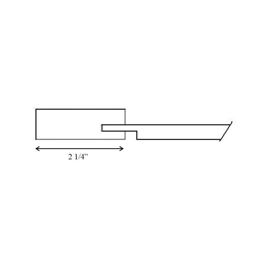 Cabinet Door Sample, White Wormy Maple Square Solid Reverse Panel , 12 ...