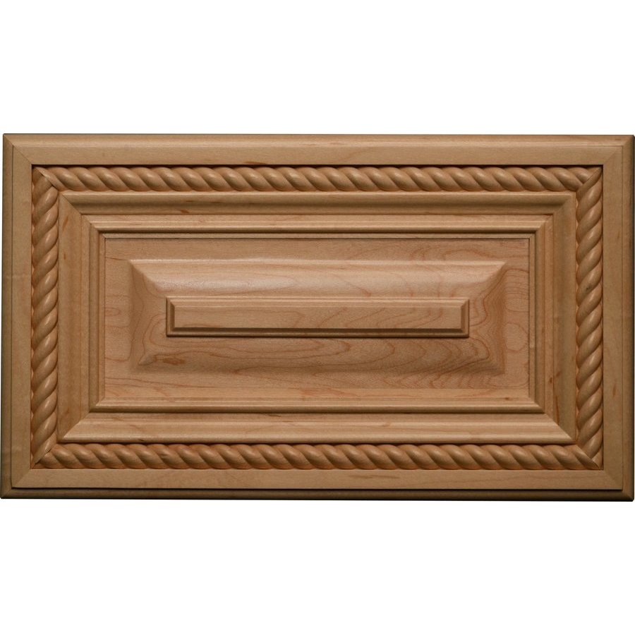 Drawer Front Sample, Clear Coat Maple Applied Molding Mitered Raised ...