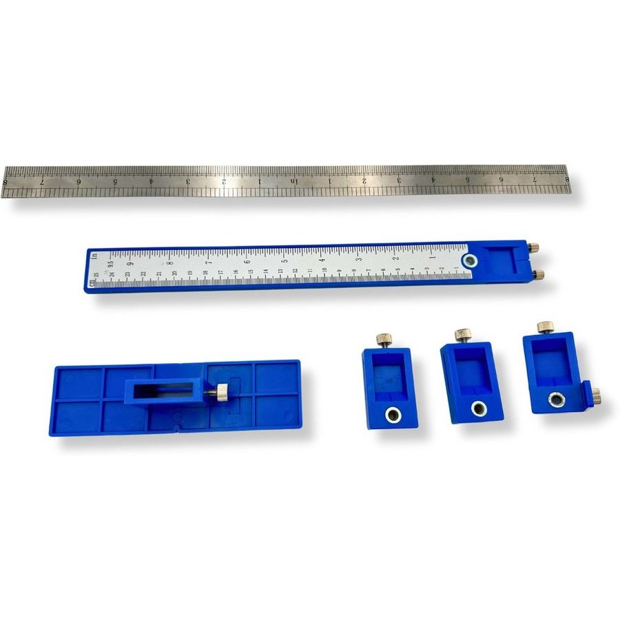 Knob and Pull Installation Tool, Adjustable Cabinet Hardware Jig for ...