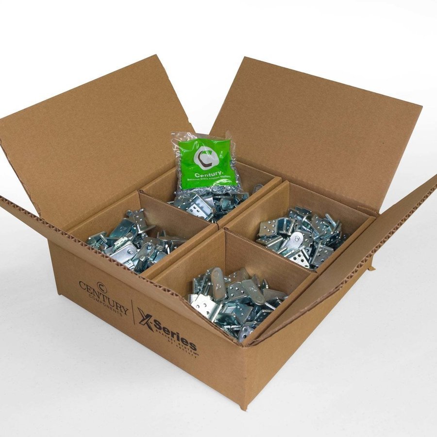 Century Components XBONLY50, X-Series Brackets Only 200 Brackets with ...