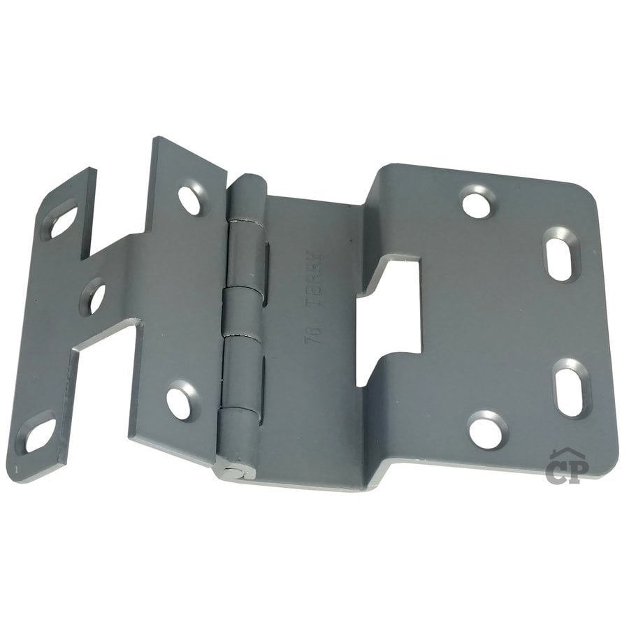 #76 Five Knuckle Overlay Institutional Hinge, Chrome Powder Coat ...