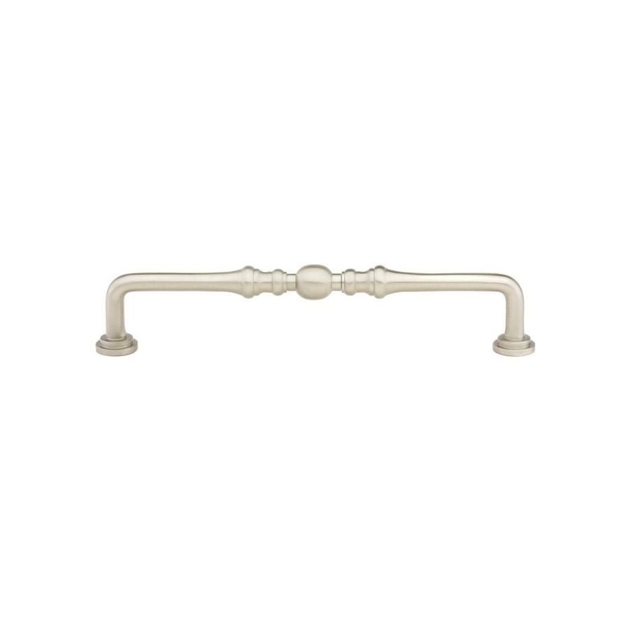 Emtek 86130US15, 4 Inch Center To Center Spindle Cabinet Pull, Satin Nickel | CabinetParts.com