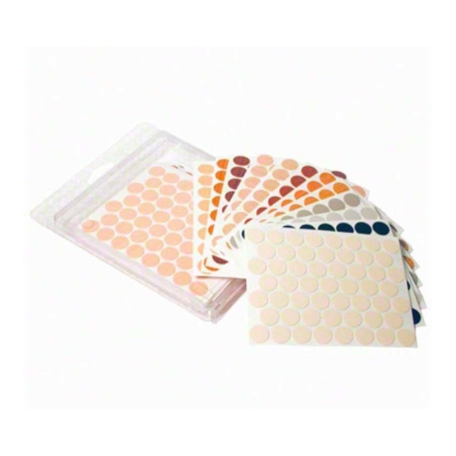 9/16 Inch Diameter Fastcaps, 1924 Fastcaps Per Box, 1 Sheet of Each ...