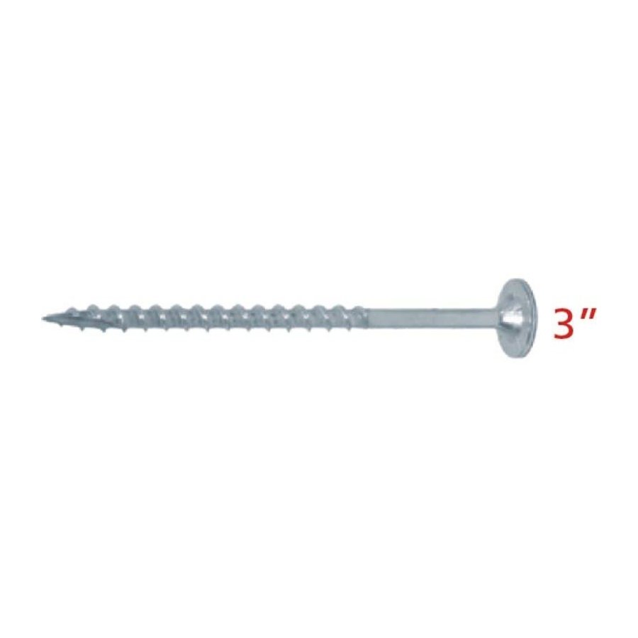 Fastcap PHZ8.3"-150 PC, #8 x 3 Inch Flat-nibbed Head Torx Zinc Type 17 ...