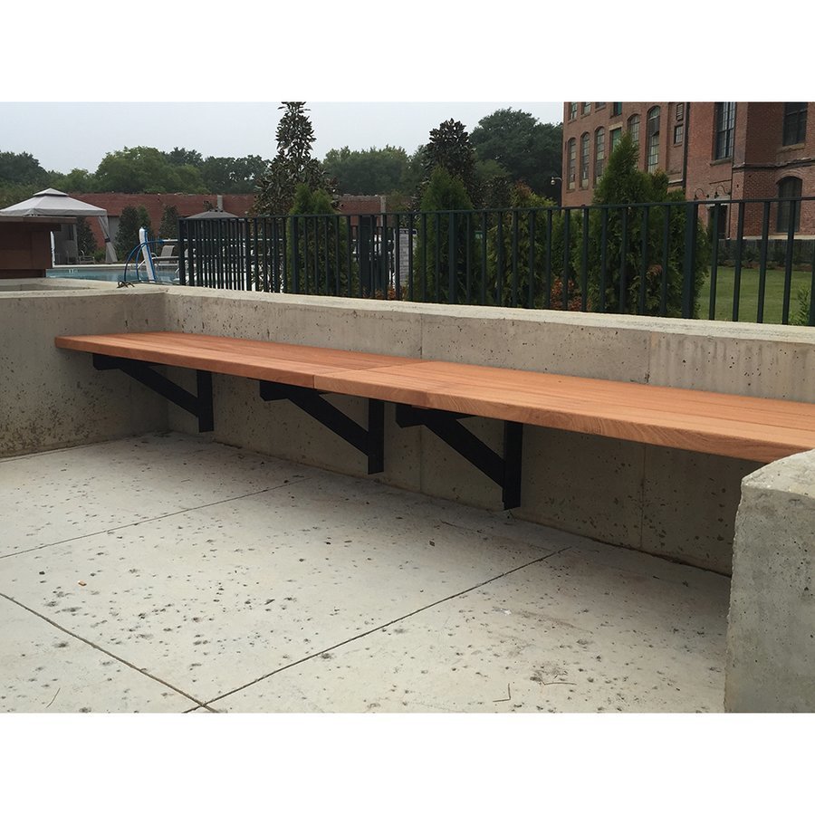 Federal Brace 40102, Torrence Bench Support 21.5" x 3" x 15.5" Flat ...