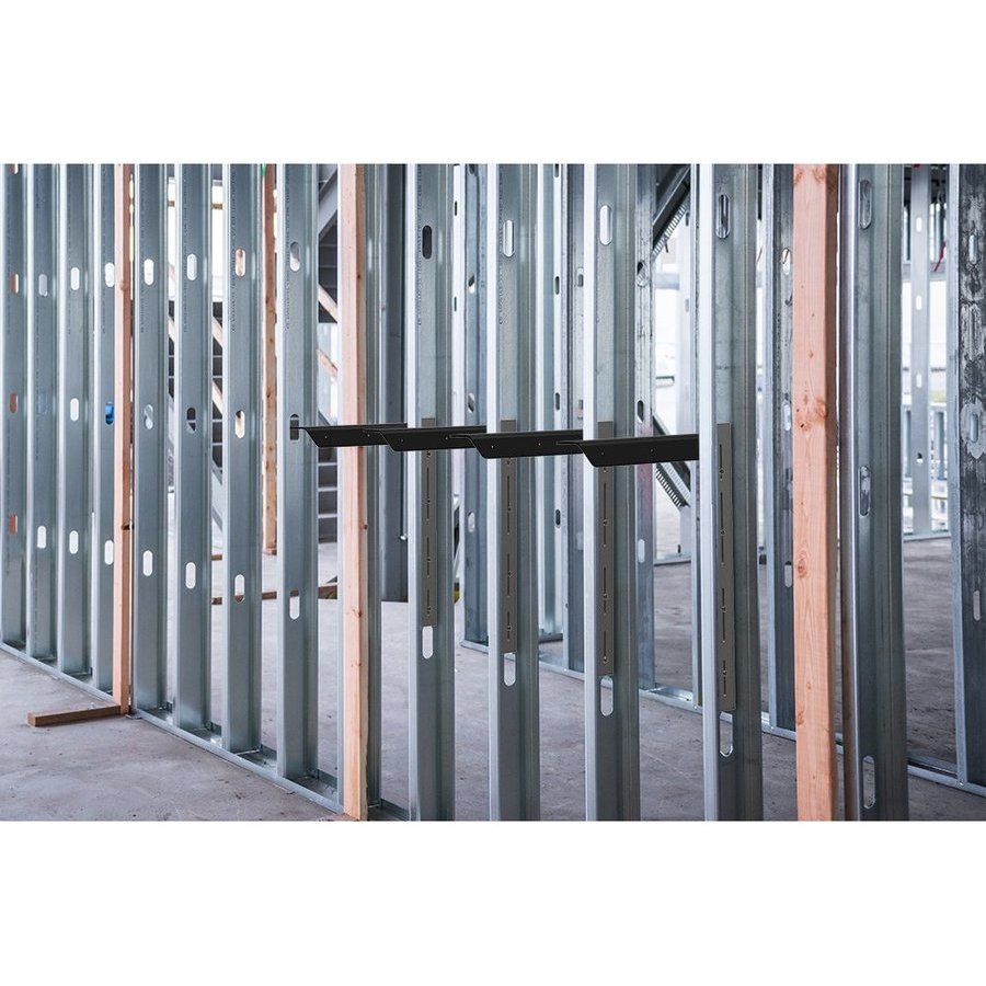 Federal Brace FB-04741, 24 Inch Length Metal Stud Cantilever Plate, Raw ...