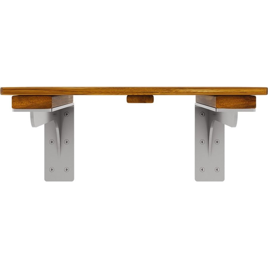 Federal Brace FB-09765, Shower Bench System 16 x 21 x 3 Inch, Teak ...