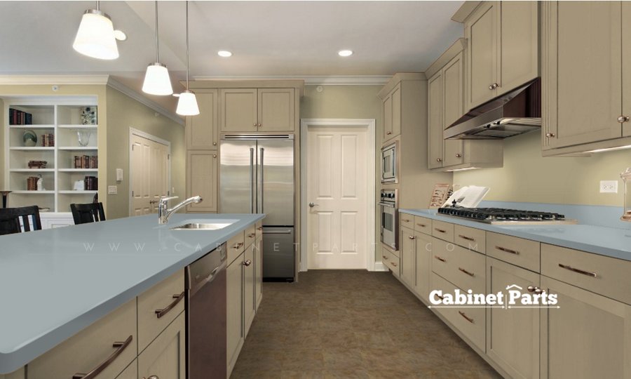 Formica 5349-58-12-48X096, Fossil Matte Finish 4 ft. x 8 ft. Countertop ...