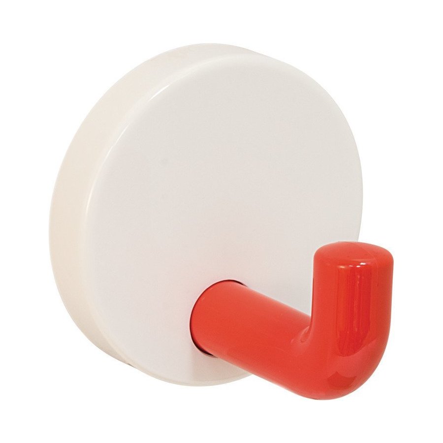Hafele 842.65.836, 1-15/16 Inch Width Hewi Coat Hook, Coral/White ...