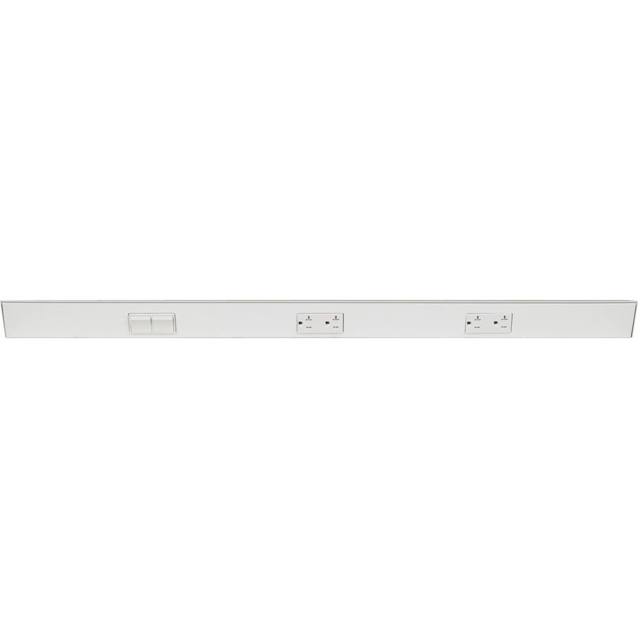 Task Lighting TRS36-3W-WT-LS, 36 Inch Length TRS Angle Power Strip ...