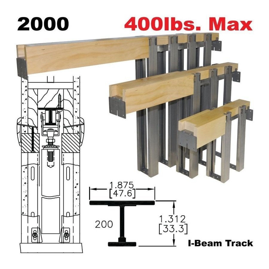 Johnson Hardware 203068PF, 36 Inch x 80 Inch Maximum Door Size Pocket ...
