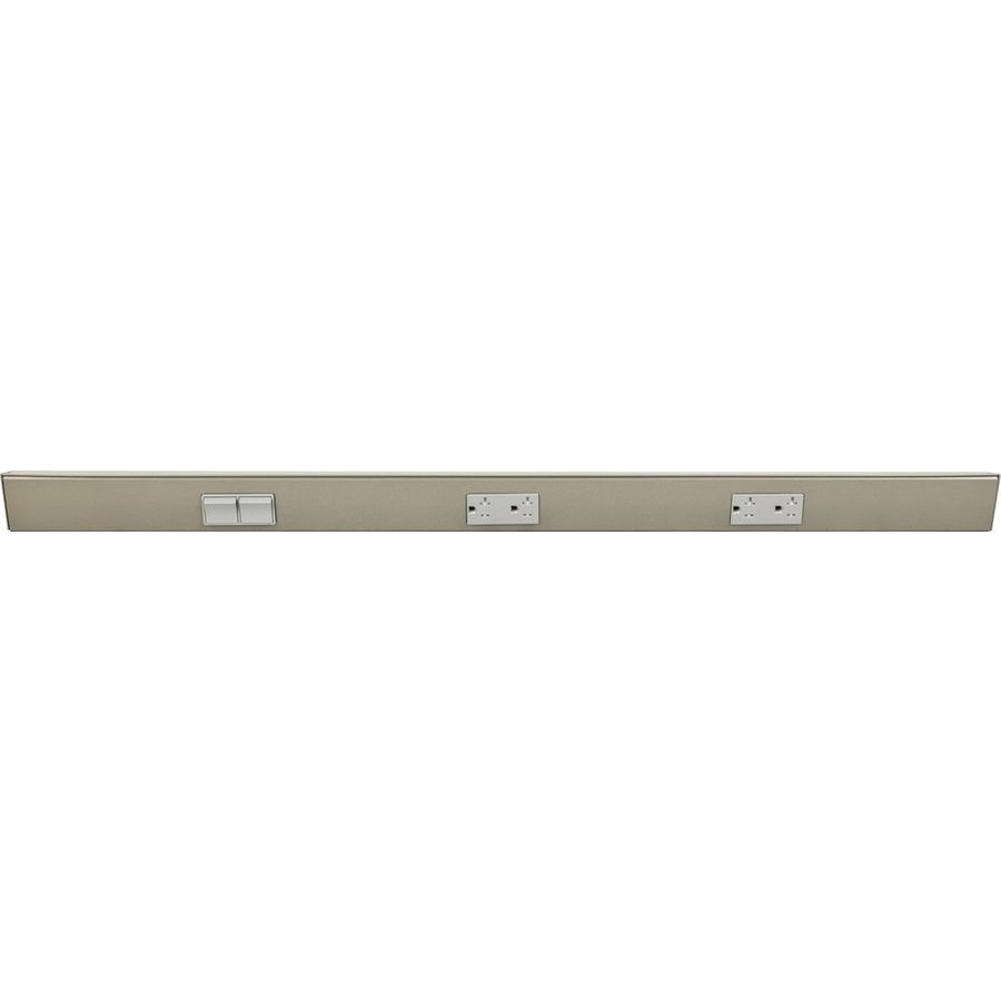 Task Lighting TRS36-3G-SN-LS, 36 Inch Length TRS Angle Power Strip ...