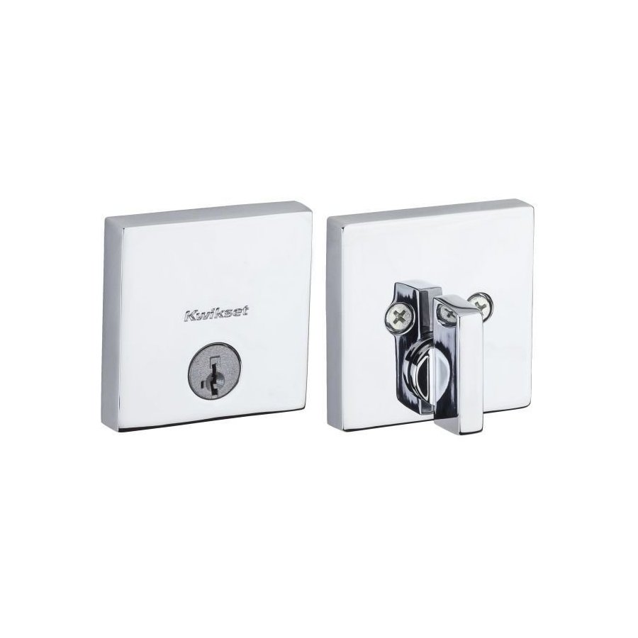 Kwikset 258SQT-26S.STRKP, Downtown Square Contemporary Low Profile ...