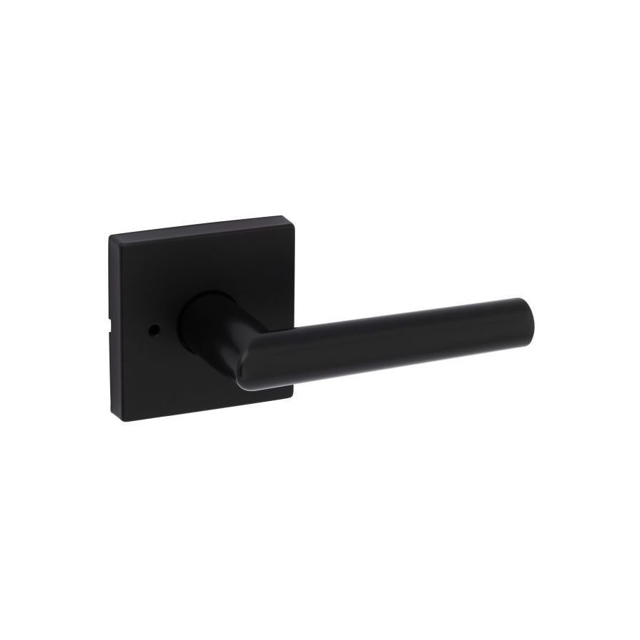 Kwikset 720MILSQT-11P, Milan Door Lever with Square Rose Passage Door ...