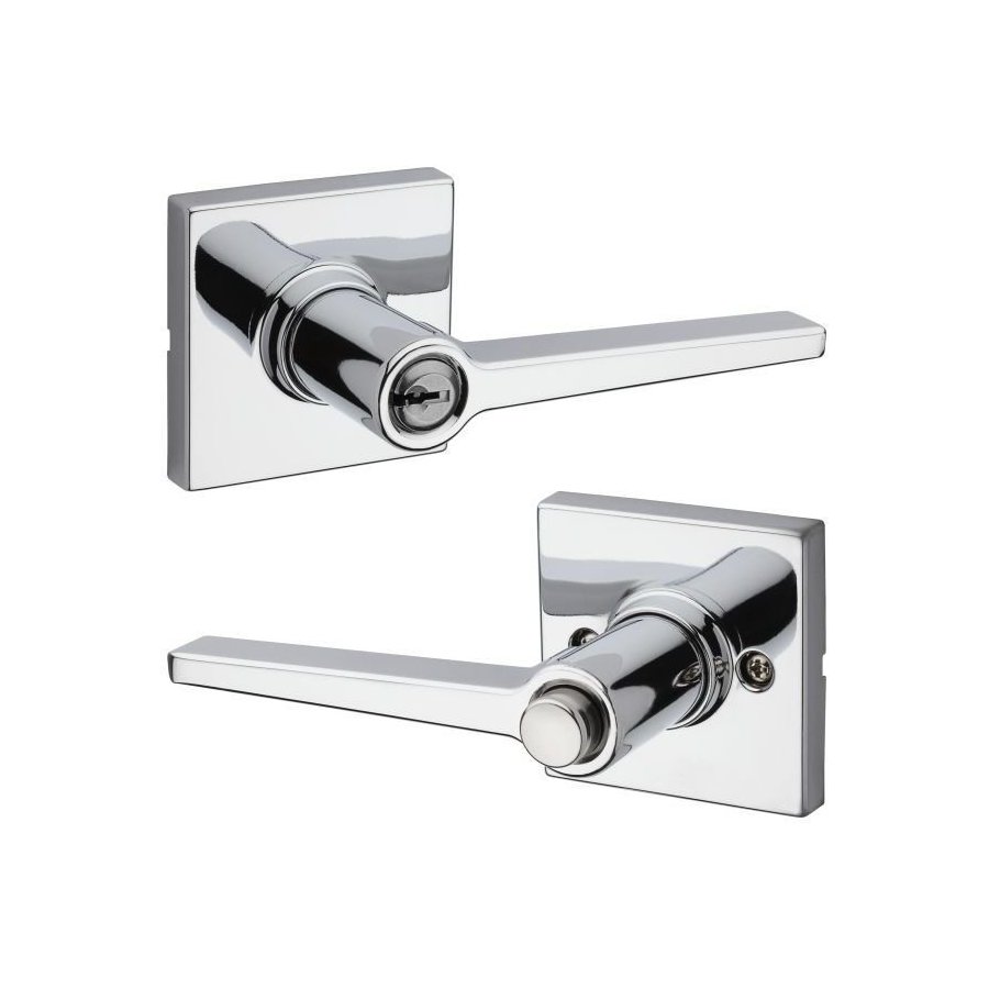 Kwikset SL6000DALRDT-26, Safelock Daylon Door Lever with Round Rose ...