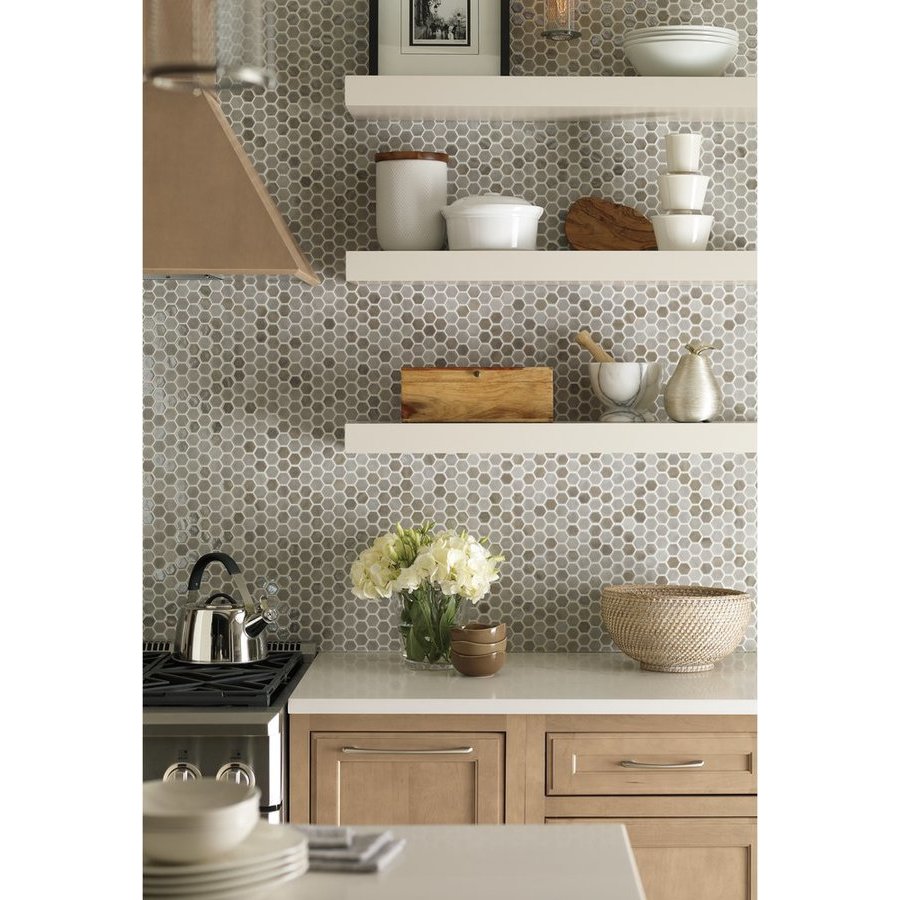 Omega National Products by Rev-A-Shelf FS0154MUF1, Floating Wood Shelf ...